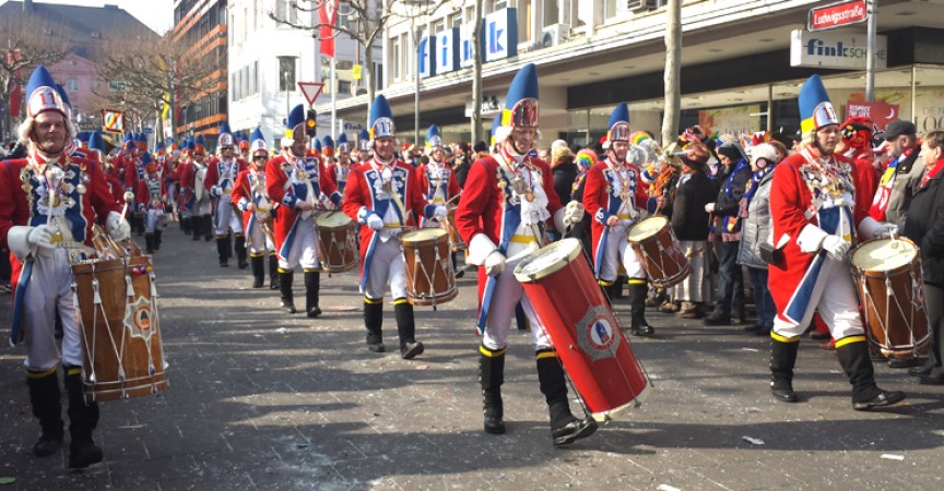 Mainzer Fastnacht - Parade der närrischen Garde